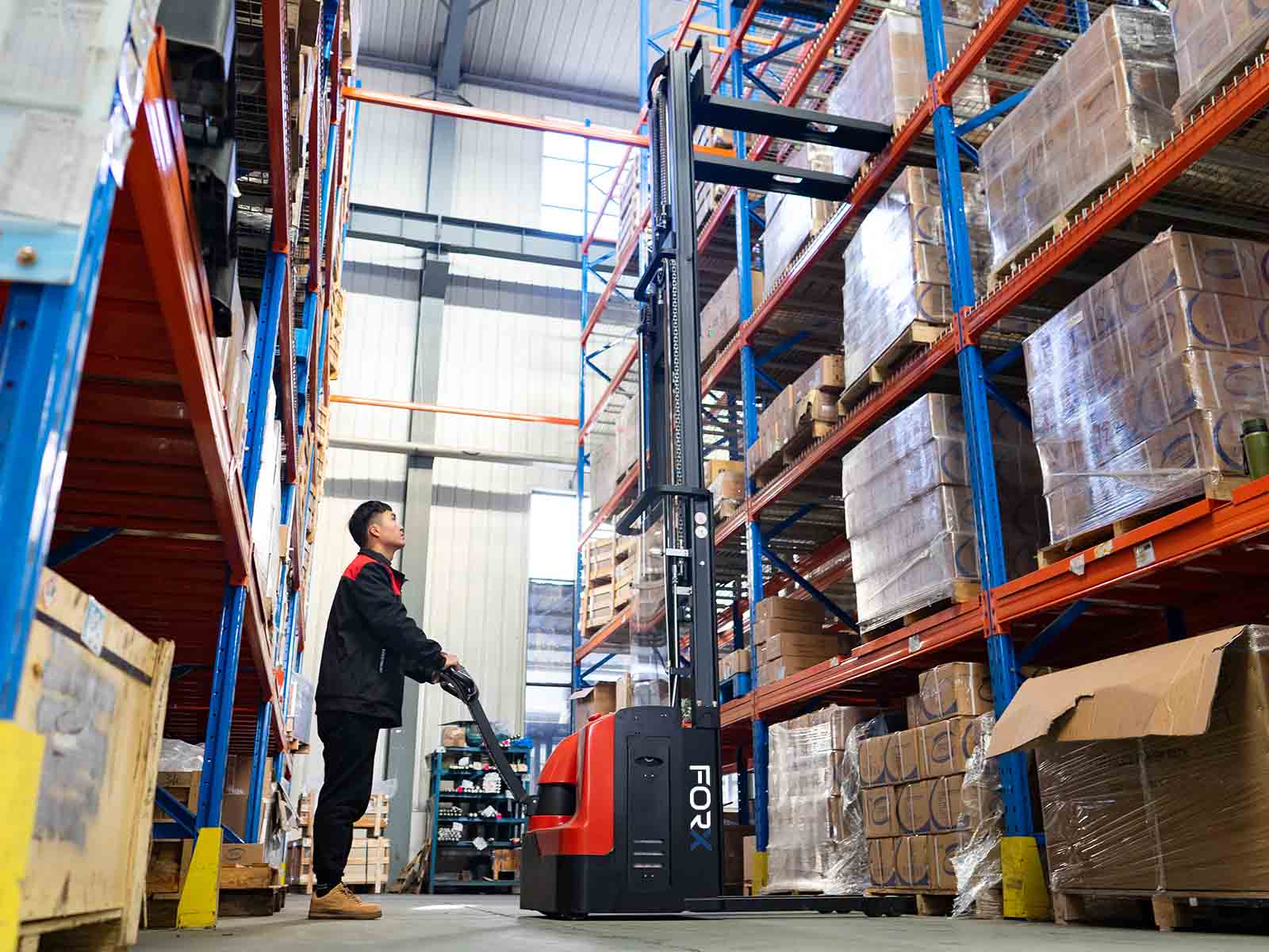 รถสแตกเกอร์ไฟฟ้า Stacker รุ่น ES-WA Series